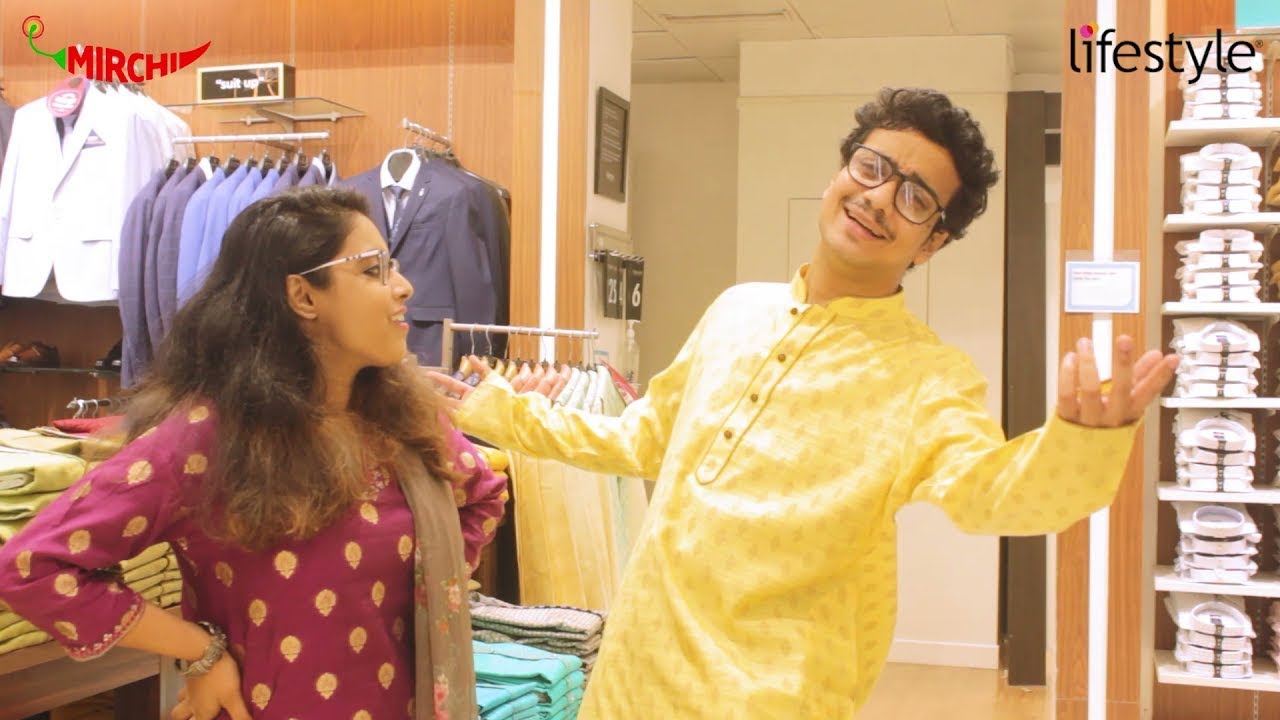 Pujo shopping fun with RJ Agni and RJ Mohor - YouTube