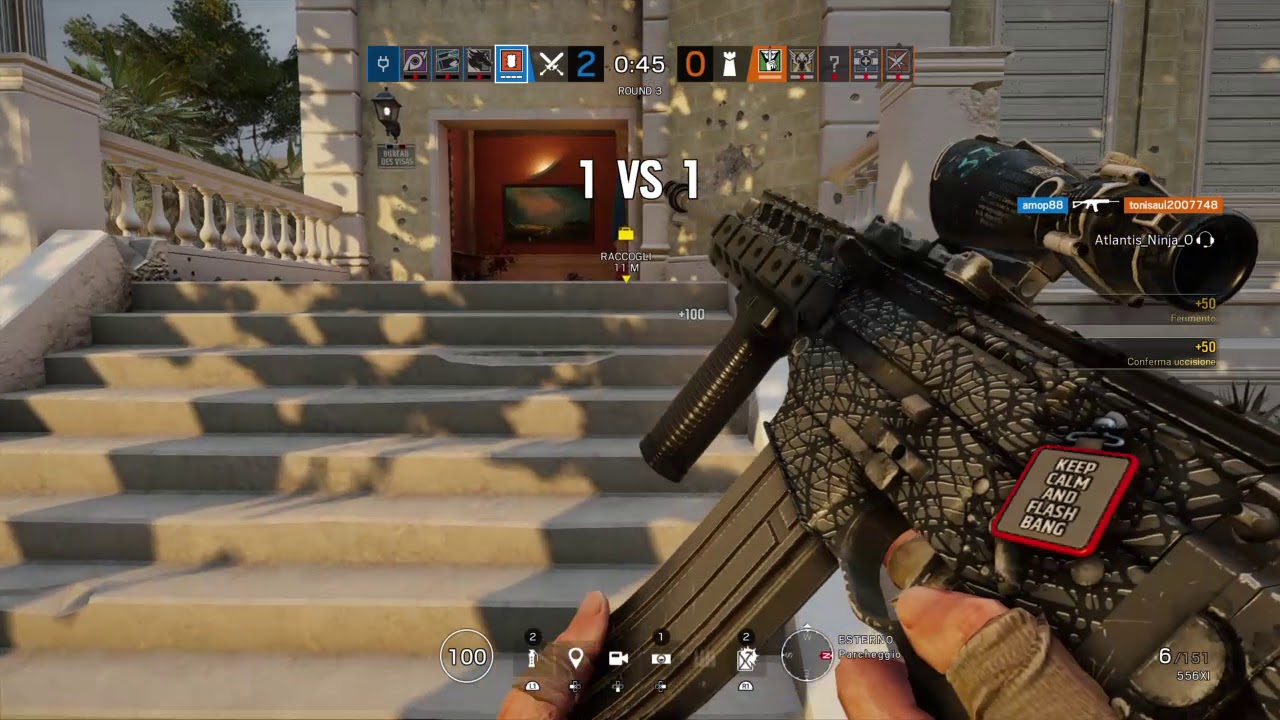 Rainbow Six Siege 1 VS 5 - YouTube