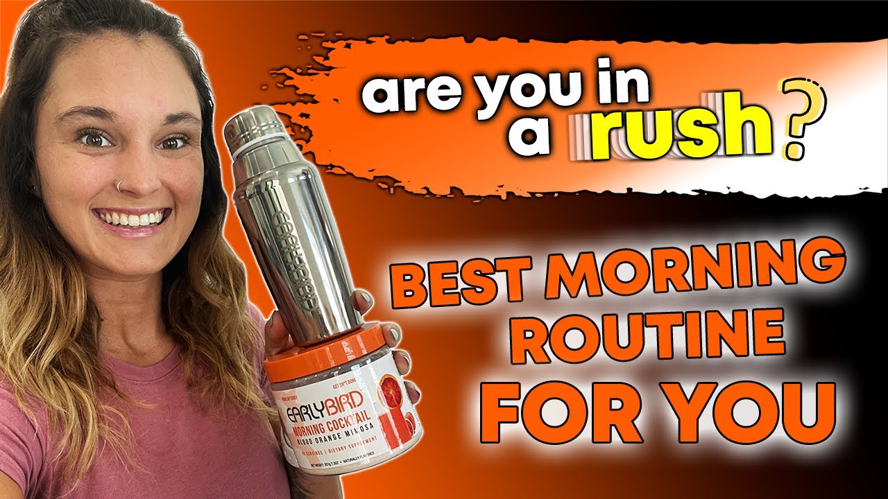 The Best Morning Routine For When You're In A Rush - YouTube
