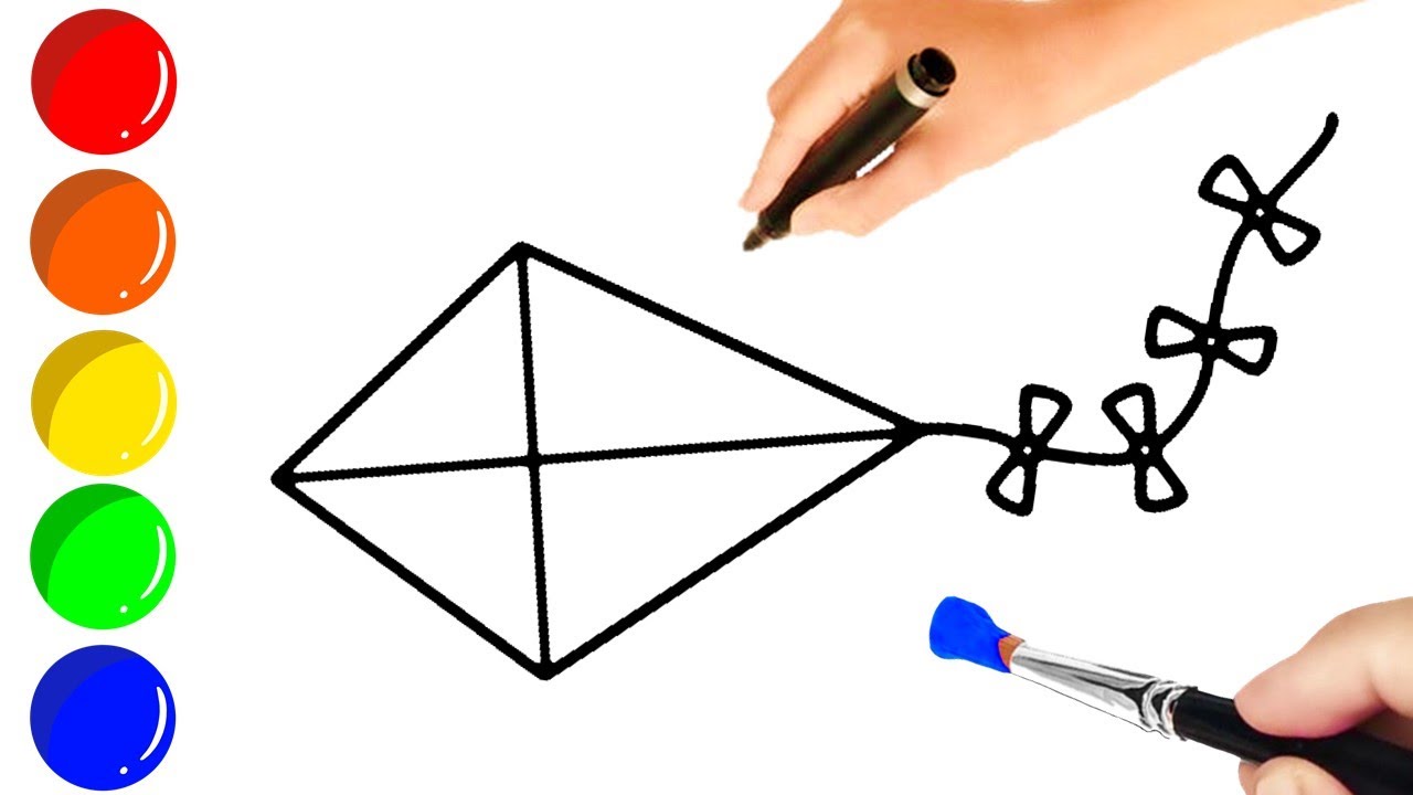 Como DESENHAR uma PIPA FÁCIL passo a passo - YouTube