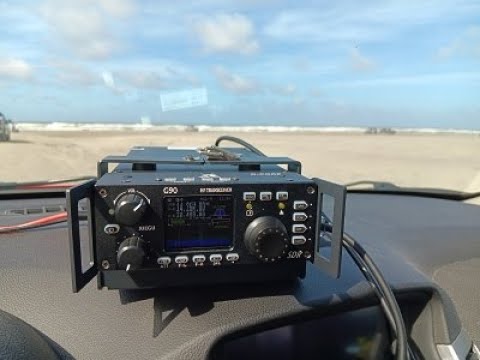 20m on the G90 at the Washington coast ! - YouTube