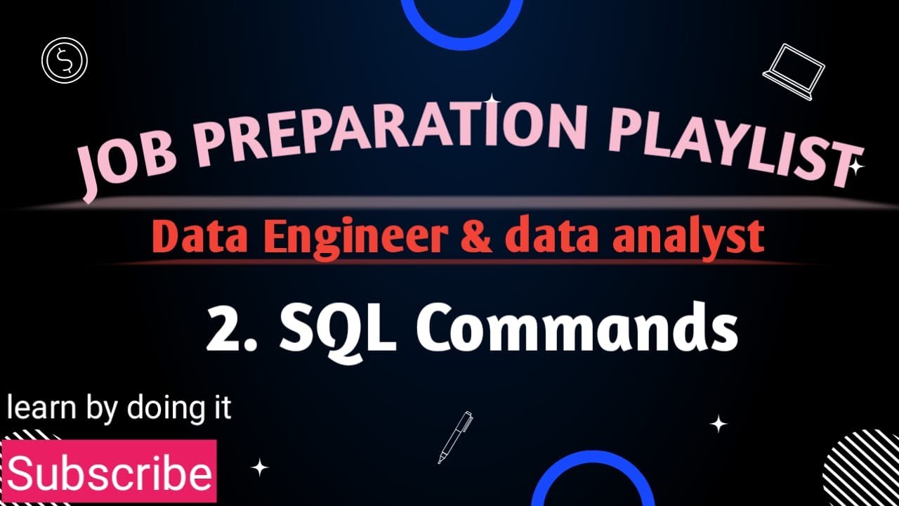 2 Sql Commands Ddl Vs Dml Vs Dcl Vs Tcl Youtube
