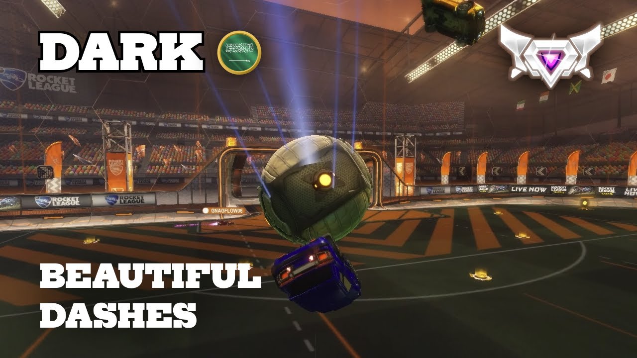 DARK | INSANELY MECHANICAL Rocket League S16 GAMEPLAY (SSL 2V2) - YouTube
