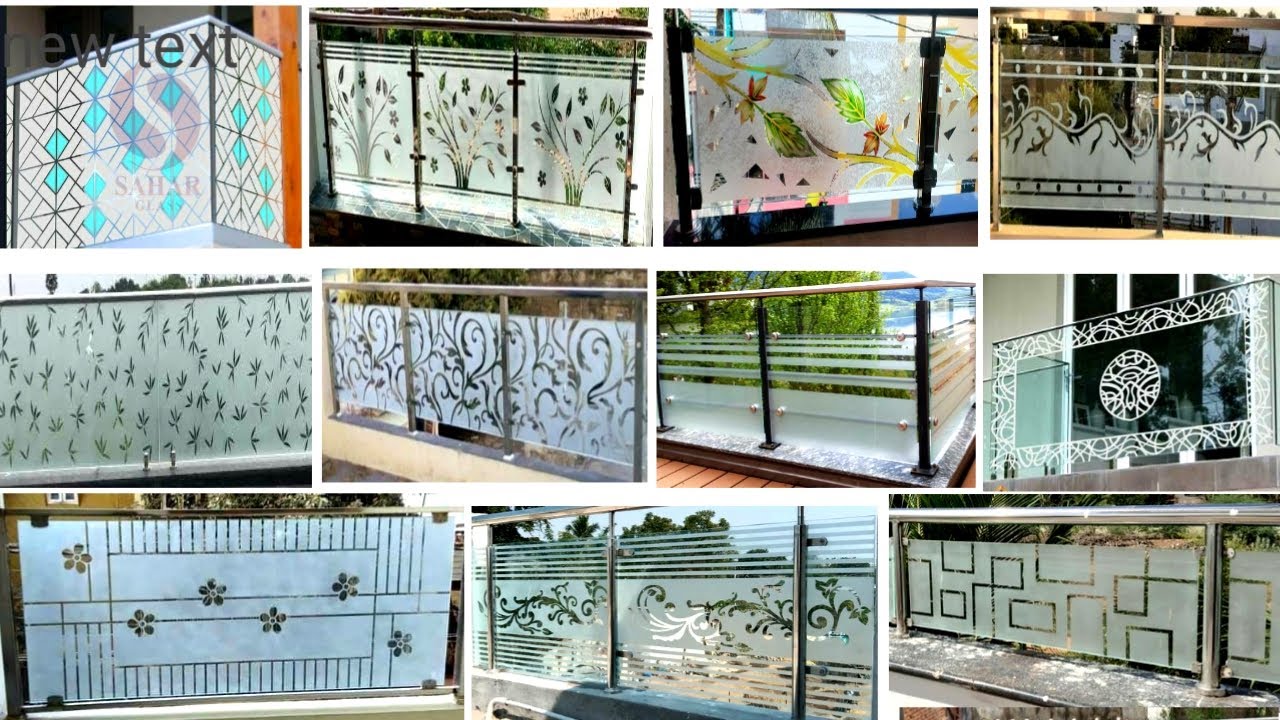 Balcony Glass Design/Balcony Design |Balcony Railing Design |Glass ...