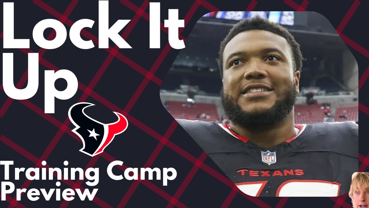 Blake Fisher Needs to Impress NOW | Houston Texans Training Camp ...