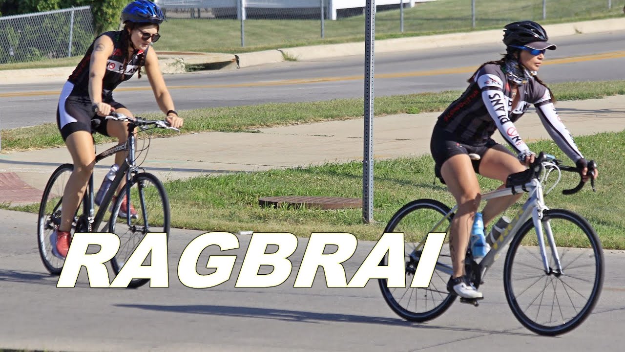 Bike Ride across IOWA. Camping, Route, skaters etc.. RAGBRAI ...