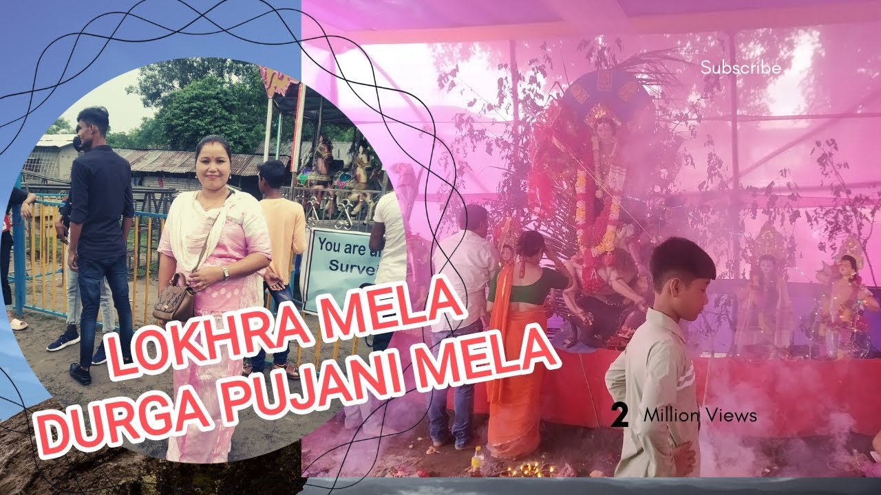 Lokra Mela(sunitpur Assam) //Durgapujani dose beraihwibai//Bodo vlog//# ...