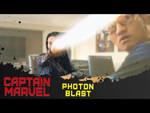 Captain Marvel Photon Blast effect