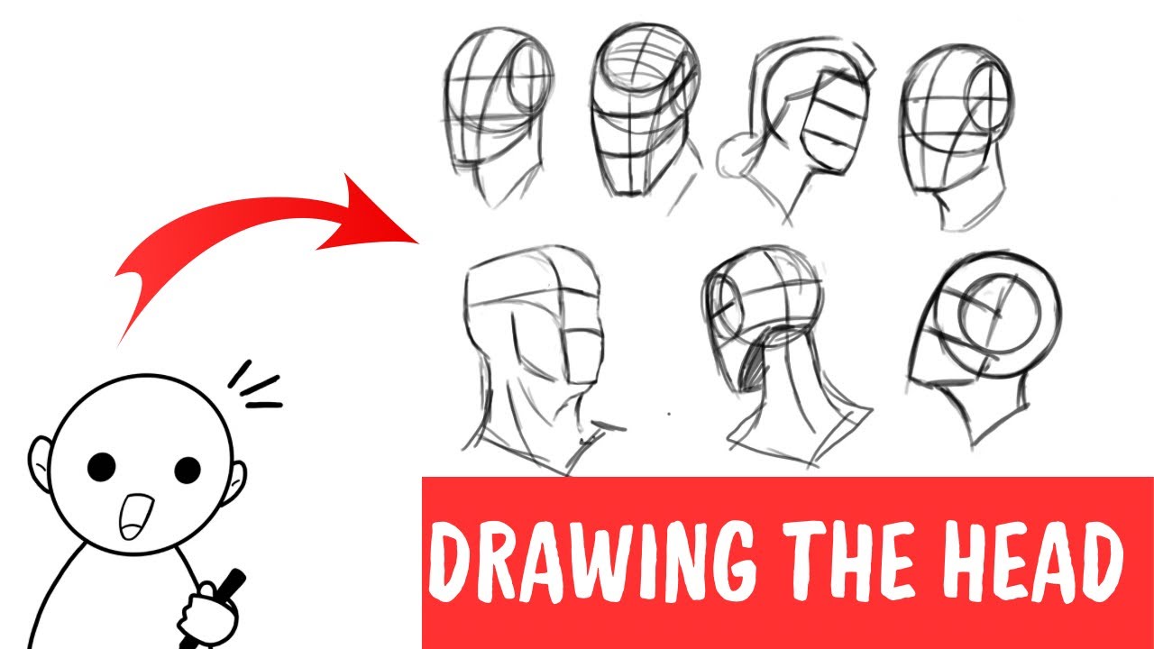 Drawing The Heading Using 3 Art Tutorials! - YouTube