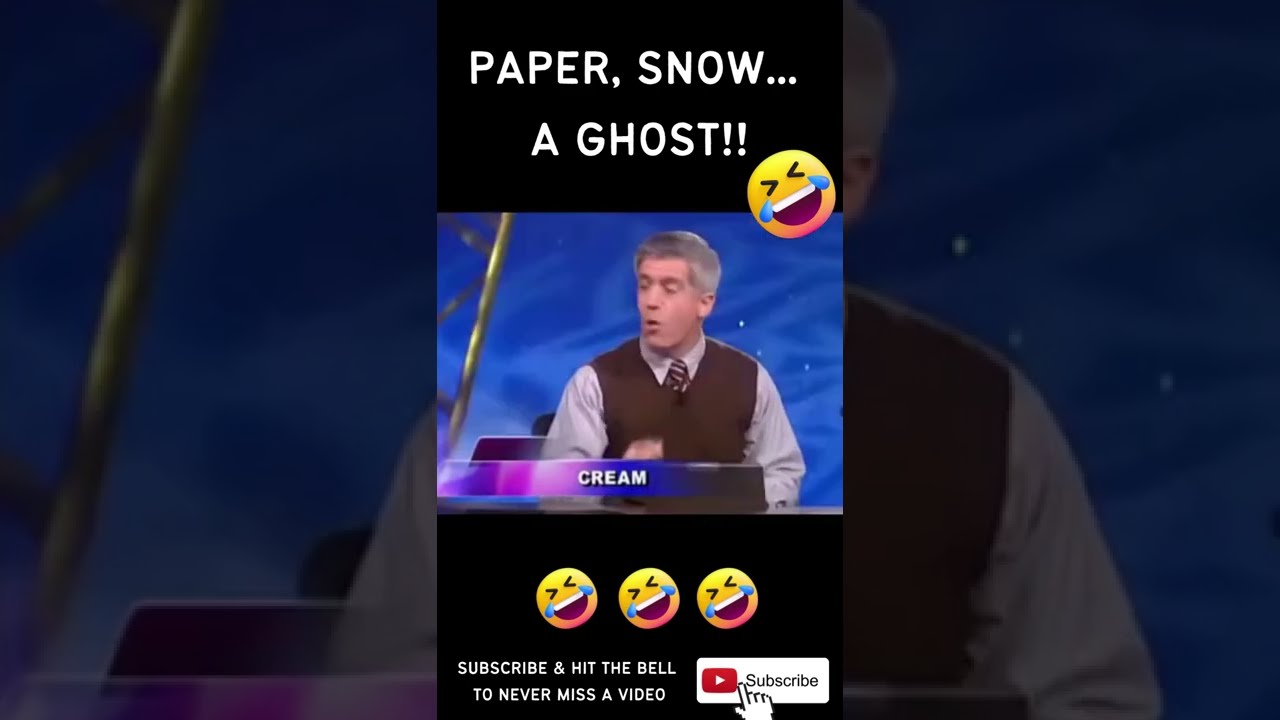 PAPER, SNOW... A GHOST! FRIENDS FUNNIEST MOMENTS! 😂🤣 #SHORTS - YouTube