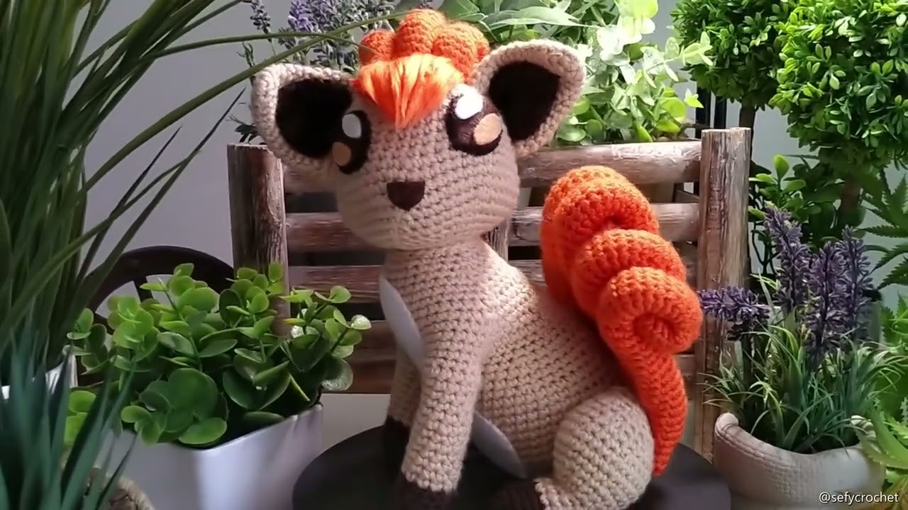 🌿Vulpix - Pokémon Crochet Pattern🌿 - YouTube