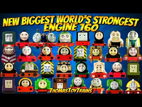 Thomas and Friends 160 New Biggest World's Strongest Engine Trackmaster Tomy ThomasToyTrains