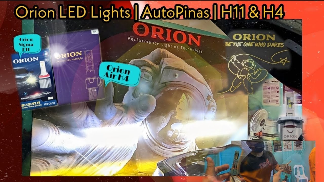 LED Lights Orion Air / Sigma | 4years Warranty | H4 and H11 by ...