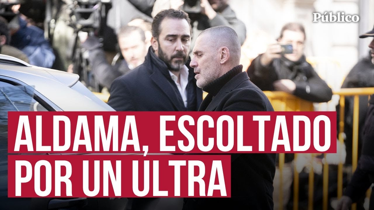 Así ha llegado Aldama al Supremo para declarar: escoltado por el dueño ...