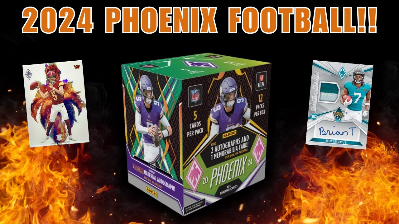 FIRST LOOK!! 2024 Panini Phoenix Football with guest ripper!! - YouTube
