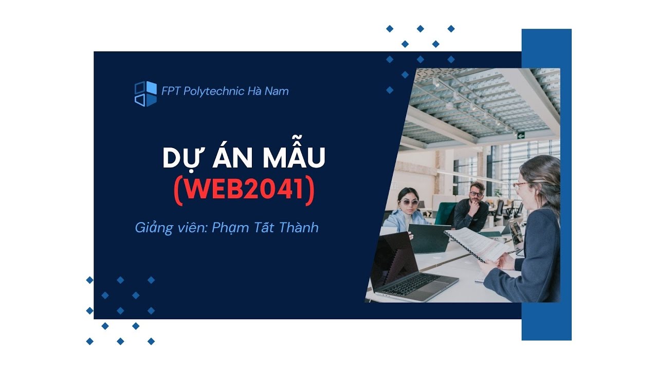 Buổi 3: Load danh sách - Thêm - Sửa - Xóa đói với modul danh mục (Dự án mẫu: Web2041) - YouTube