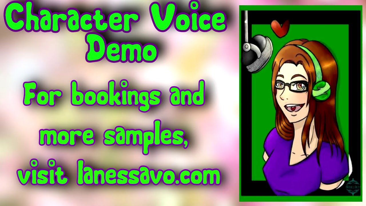 Lanessa Tremblett Character Demo 2019 - YouTube
