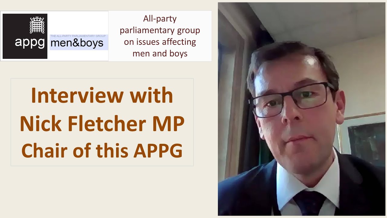 Nick Fletcher MP on the Men&Boys APPG Interview. - YouTube
