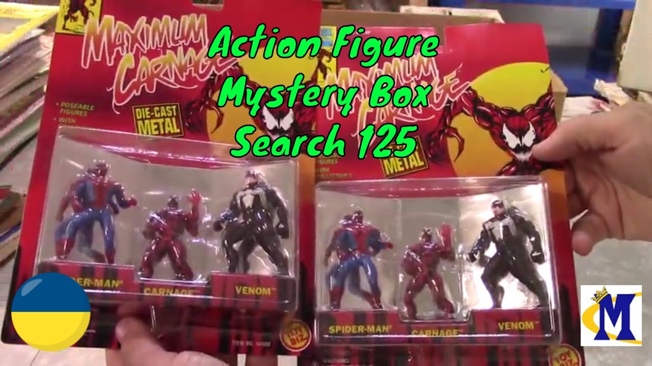 Action Figure Mystery Box Search 125: Vintage Marvel X-Men, Spider-Man ...