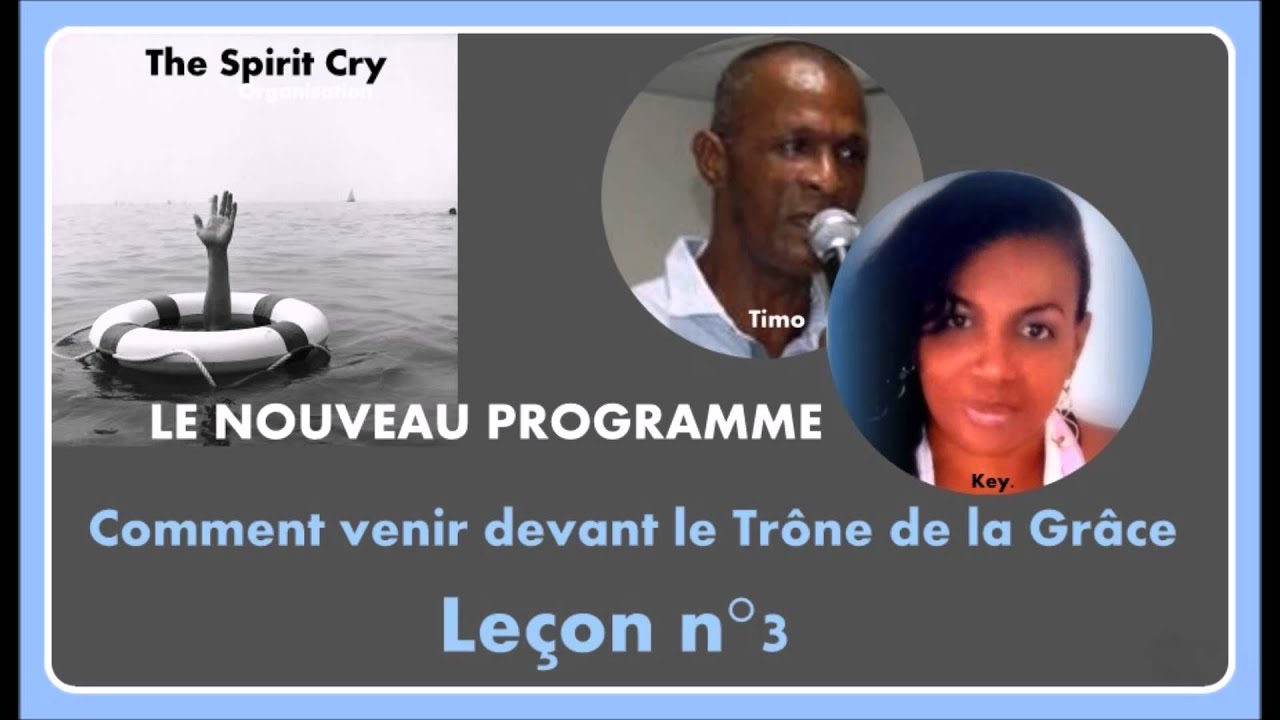 LE NOUVEAU PROGRAMME DE THE SPIRIT CRY Organisation - YouTube