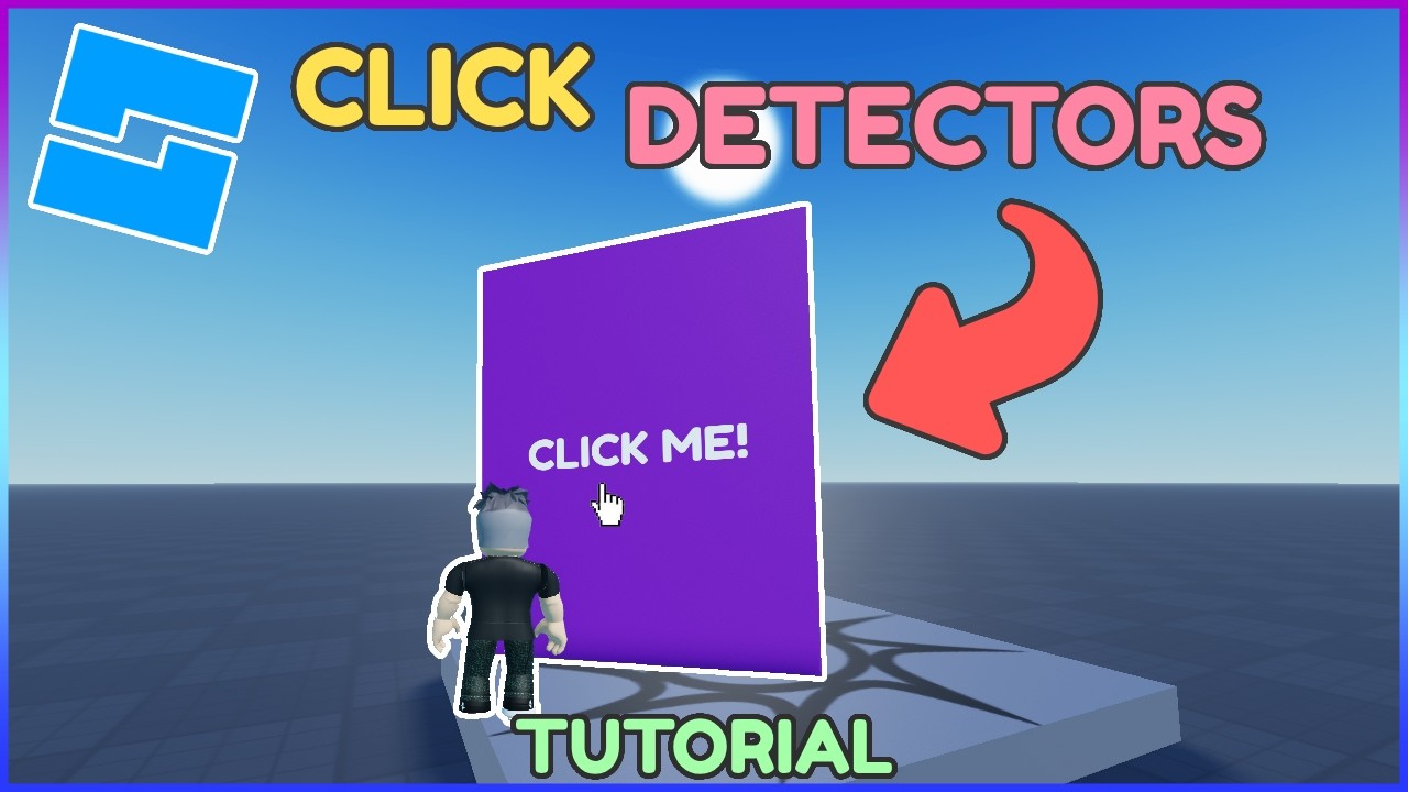 Click Detectors in Roblox Studio - YouTube