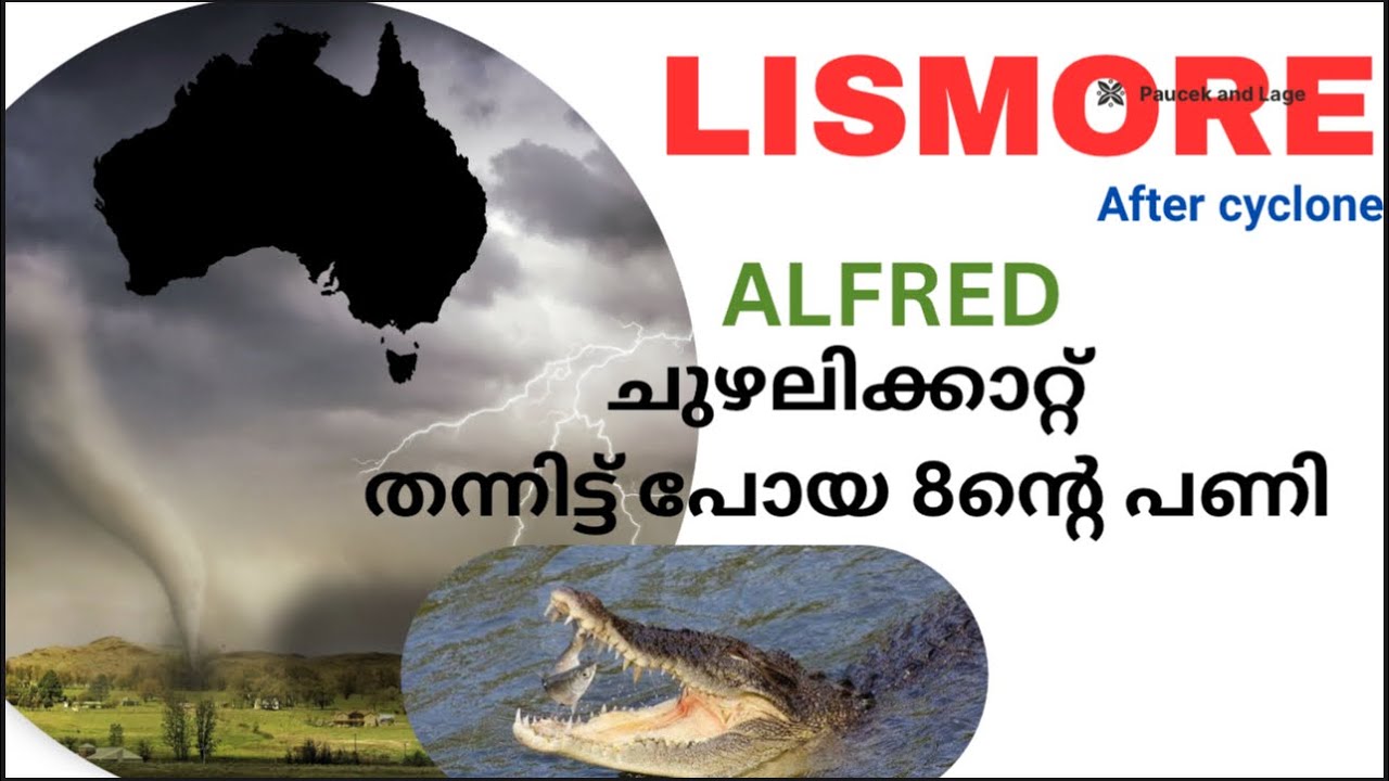 ALFRED CYCLONE after effect ചുഴലികാറ്റ് തന്ന 8 ന്റെ പണി . - YouTube