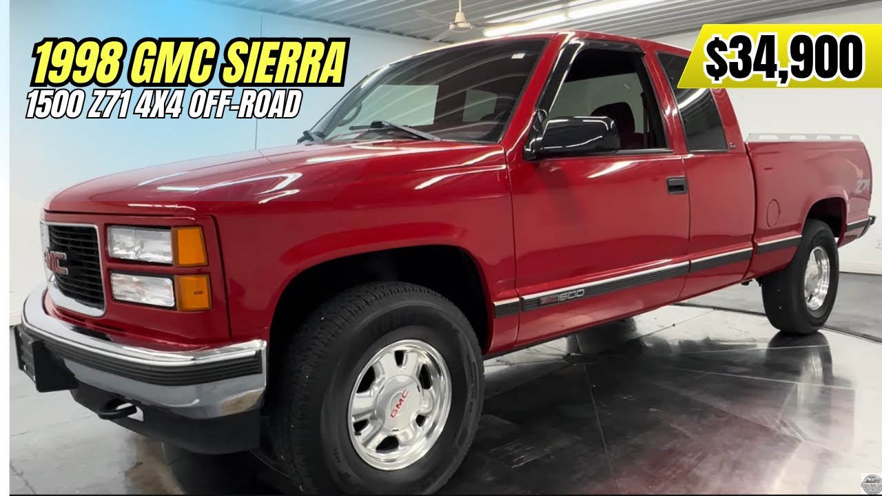 1998 GMC Sierra 1500 Z71 4x4 Off-Road | Classic Alabama Truck | Only ...