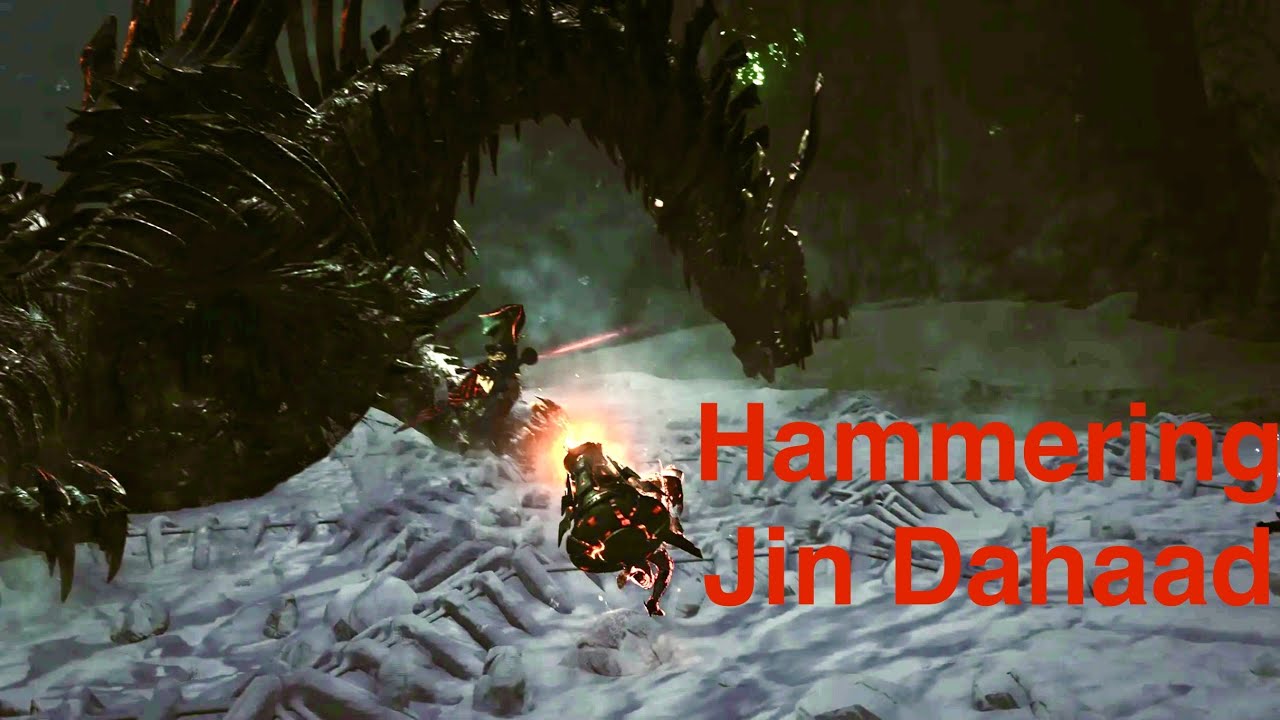Hammering Jin Dahaad in Monster Hunter Wilds! - YouTube