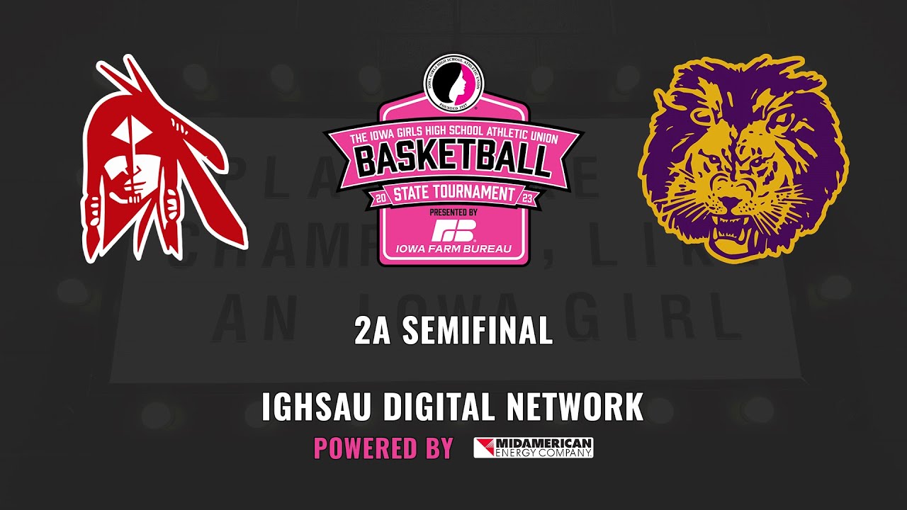 2023 IGHSAU Girls State Basketball 2A Semifinal: Central Lyon vs ...