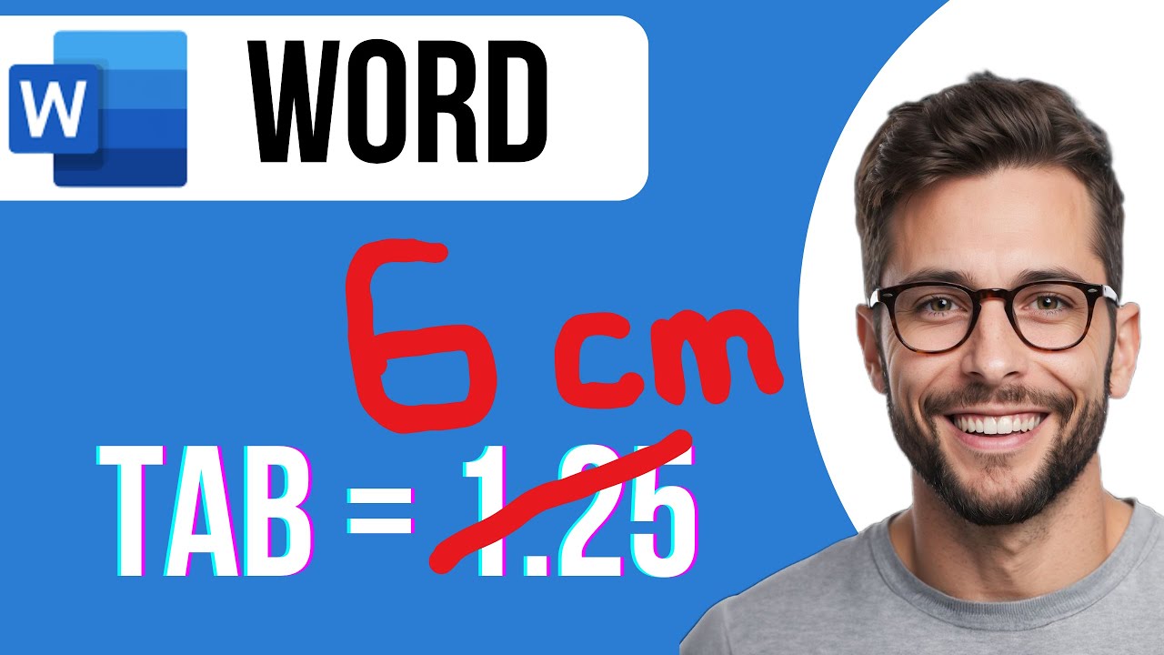 How To Adjust Tab Space In Word - YouTube