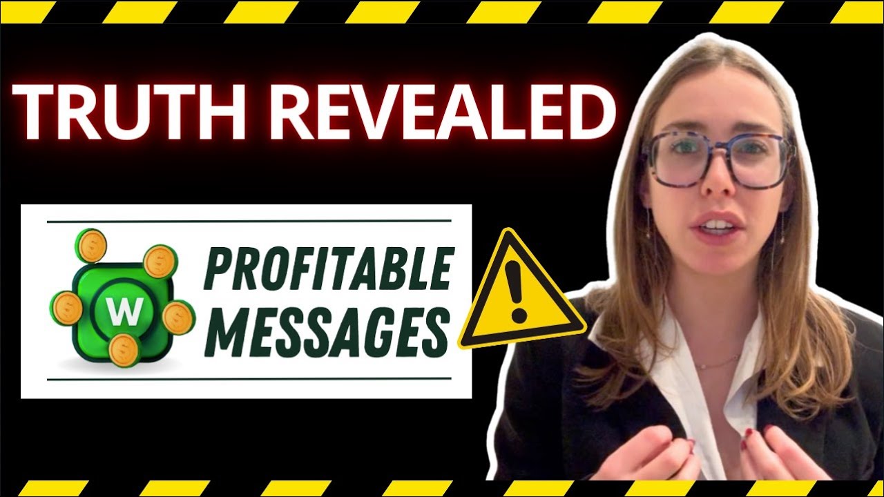 PROFITABLE MESSAGES 🚨((DISCOVER THE TRUTH)🚨 IS IT LEGIT OR SCAM? HOW ...