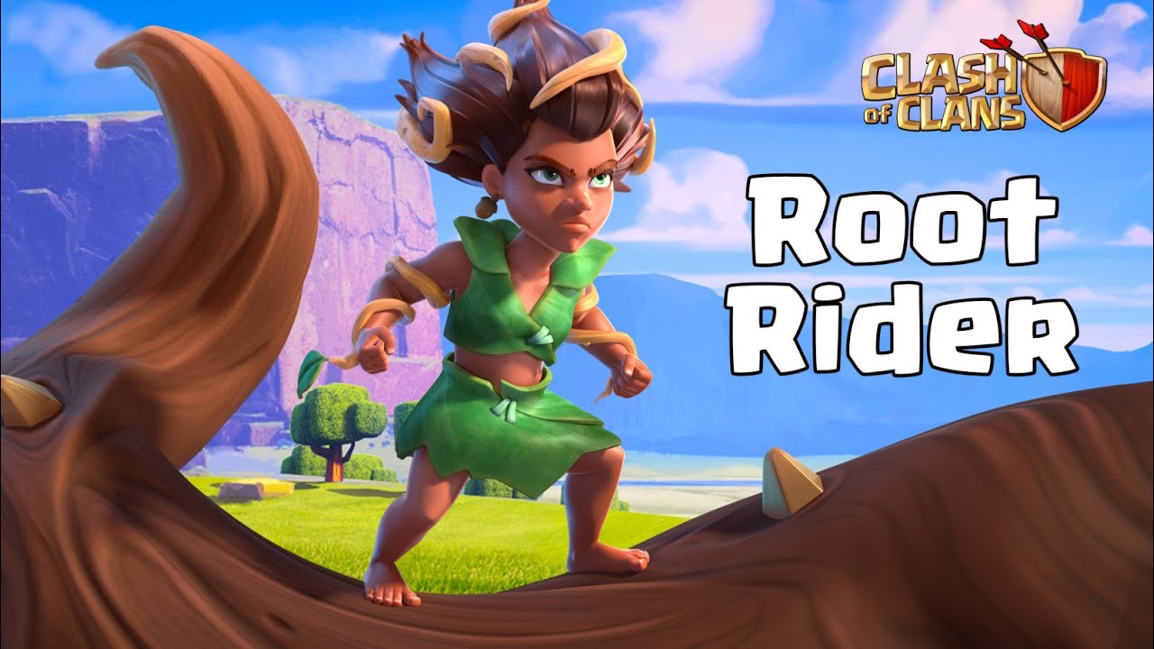 New Troop Root Rider In Clash Of Clans - YouTube