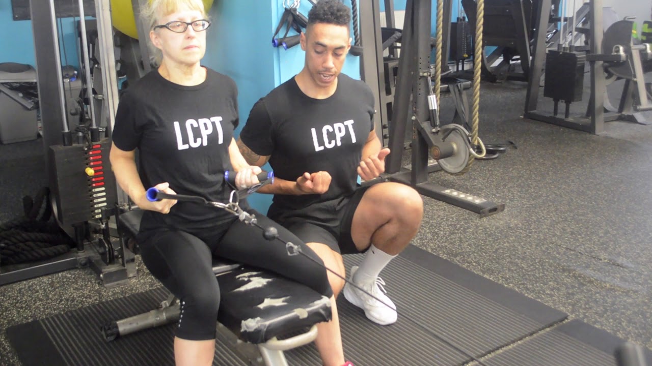 SEATED ROW TUTORIAL. - YouTube