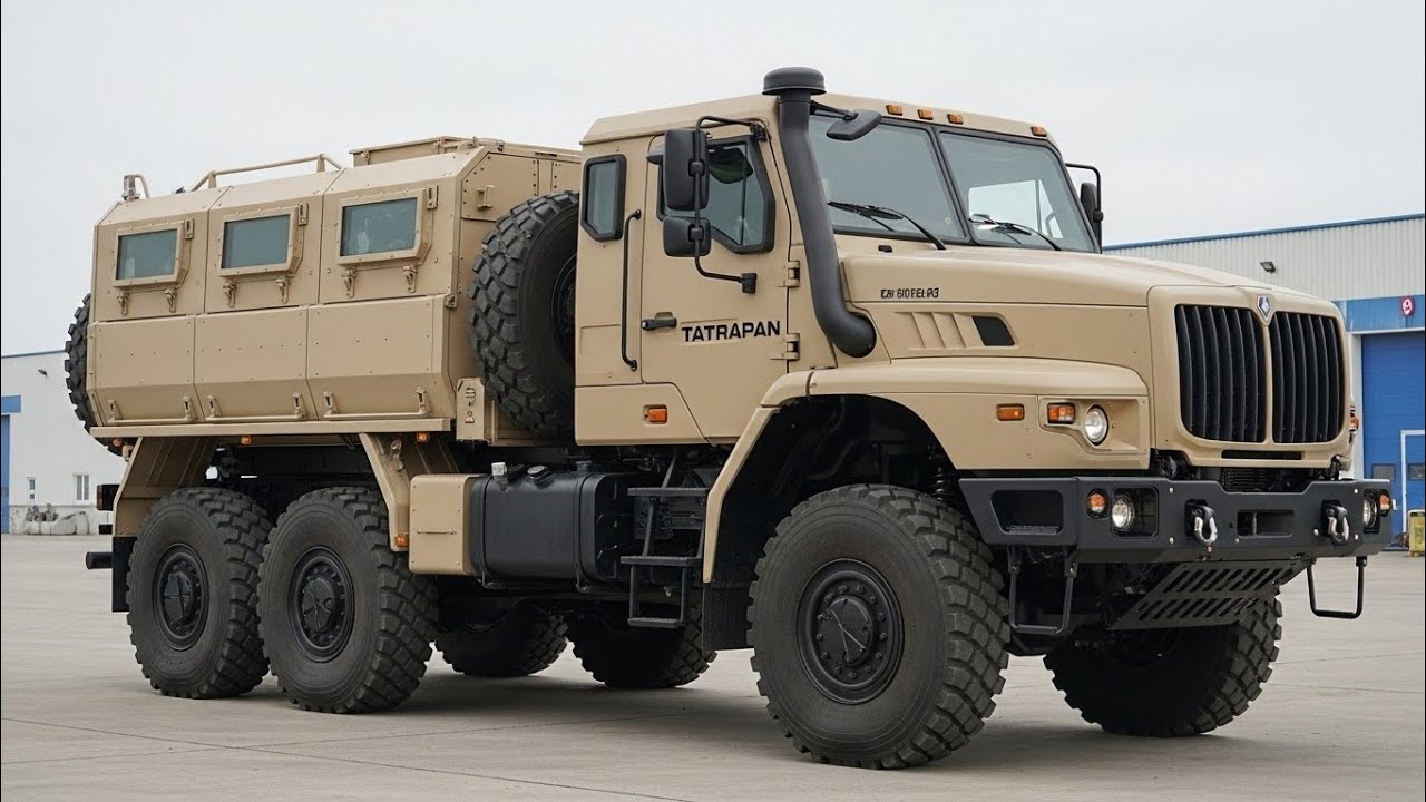 “TATRAPAN 8×8 CC (2025) – The Heavy Military Truck That Shocks the US ...