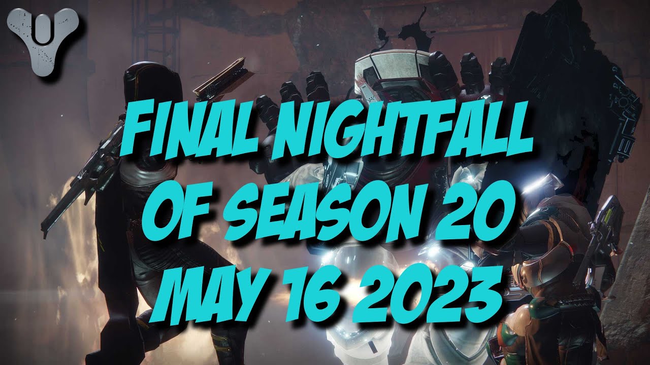 Destiny 2 Lightfall - Weekly Nightfall - May 16 2023 - YouTube
