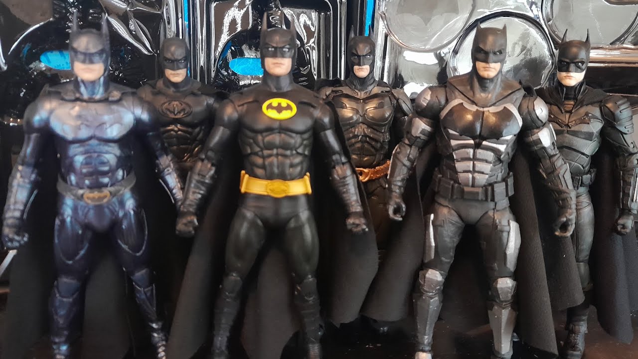 DC Multiverse - Batman 6 Pack Collection - YouTube