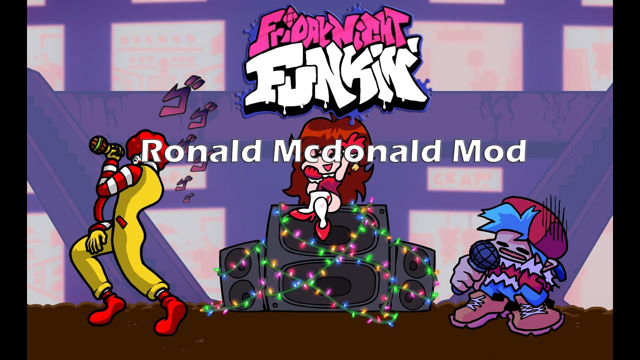 FNF Ronald McDonald Deaf to All but the Ronald Mod - YouTube