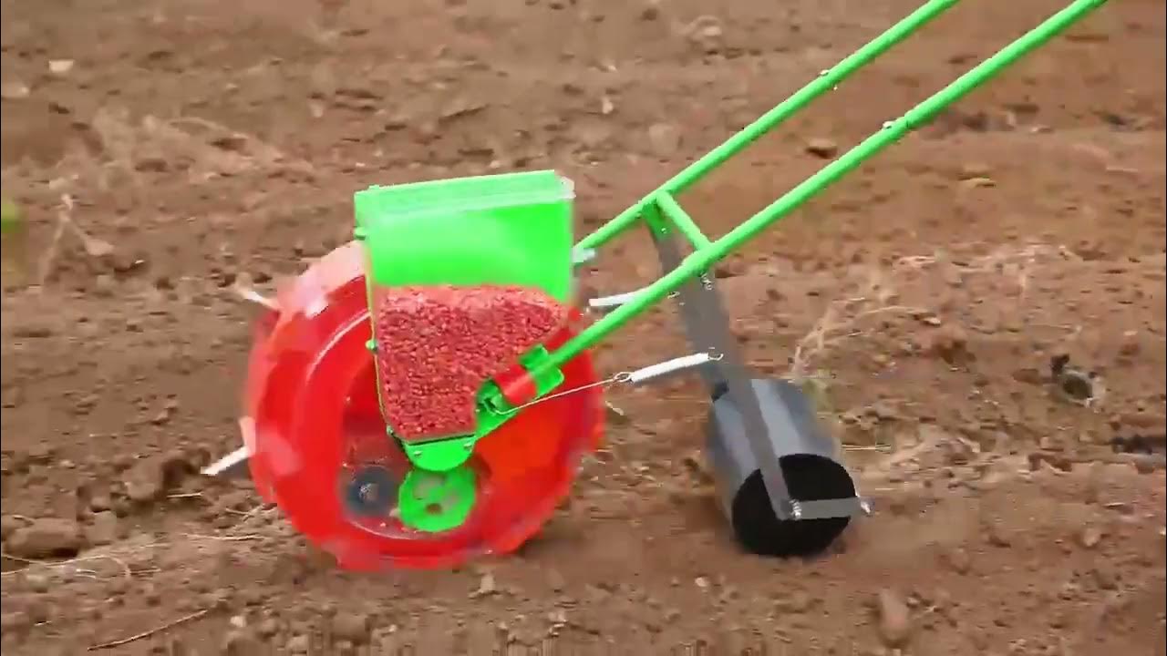Manual Seed Drill - YouTube