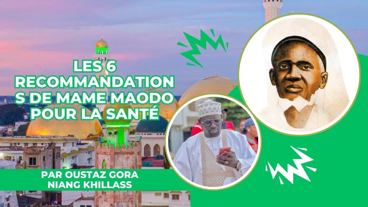 Les 6 recommandations de MAME MAODO pour la santé - YouTube