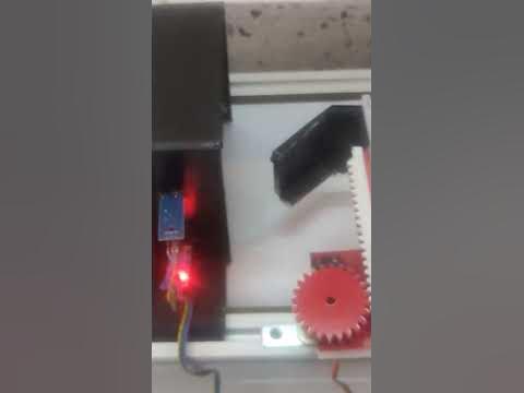 conveyor belt mechanism Arduino - YouTube