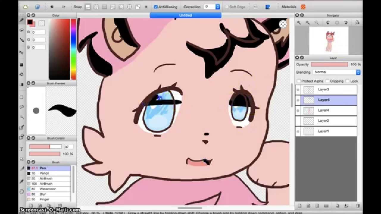 ⸢LPS: Mascot speedpaint ┆ New style⸥ - YouTube