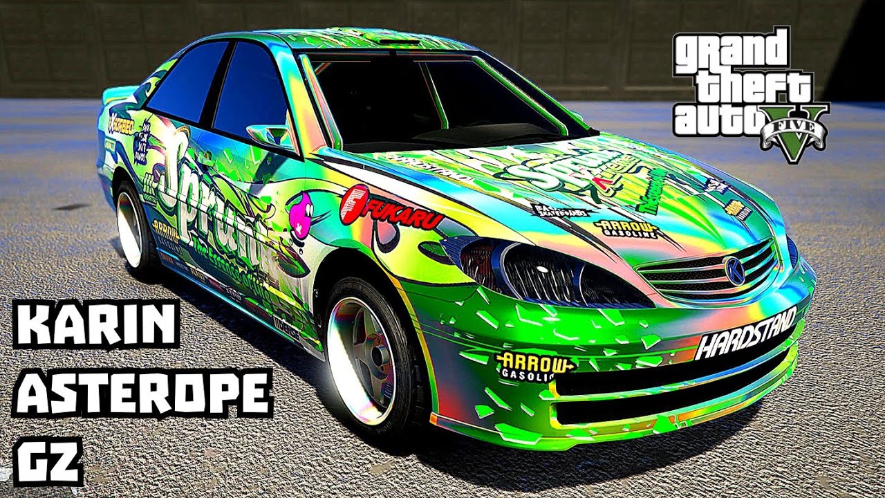 Karin Asterope GZ - Chop Shop DLC - GTA5 Customize & Review - YouTube