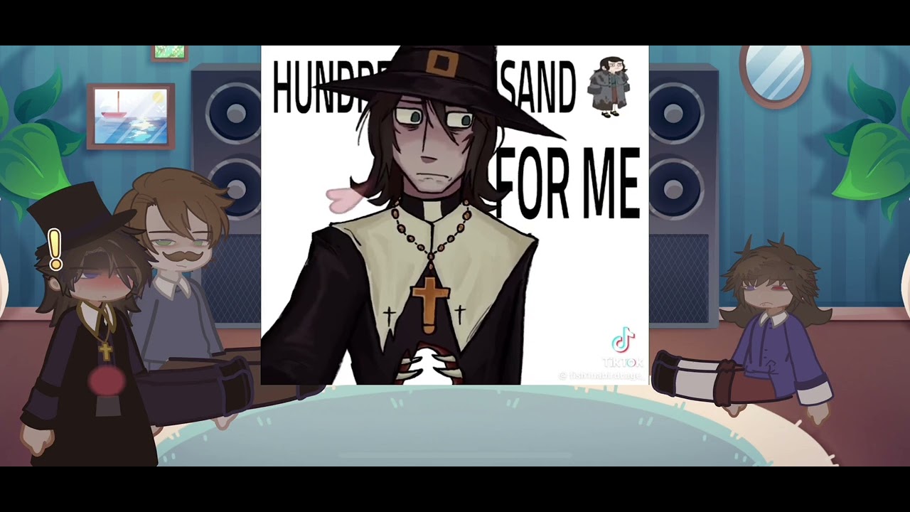 Wip:!! haunted hotel reacts to Nathan x the priest! [first Gacha react ...