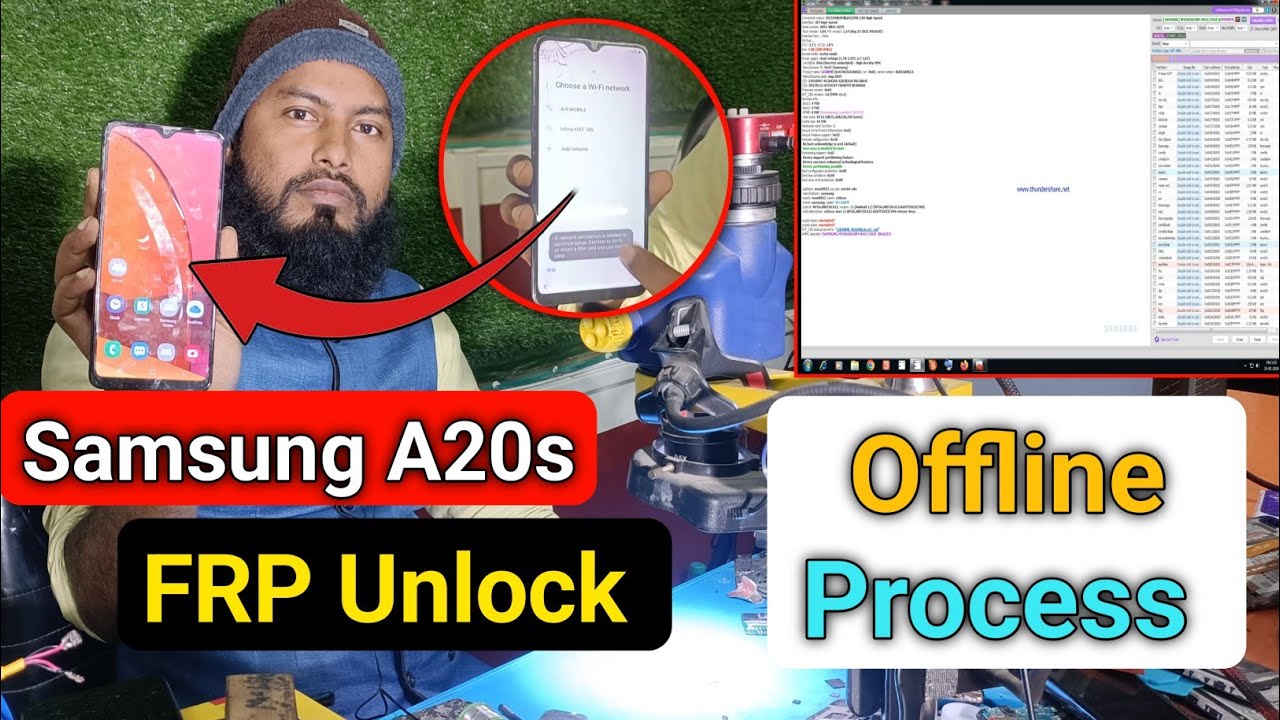 Samsung A20s FRP Unlock Offline Process Letest Trick | Samsung A20s FRP ...
