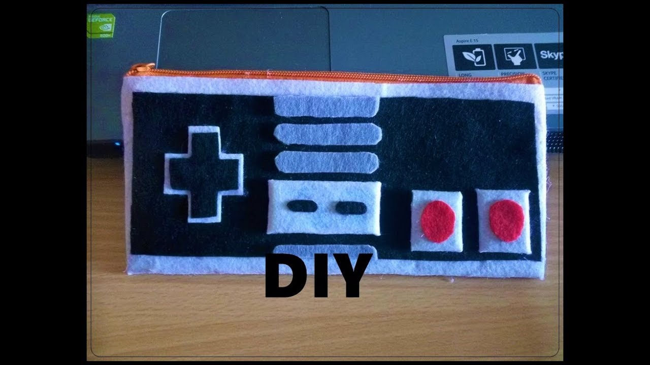 Nintendo Controller Case DIY ( DIY Estojo do Comando da Nintendo ...