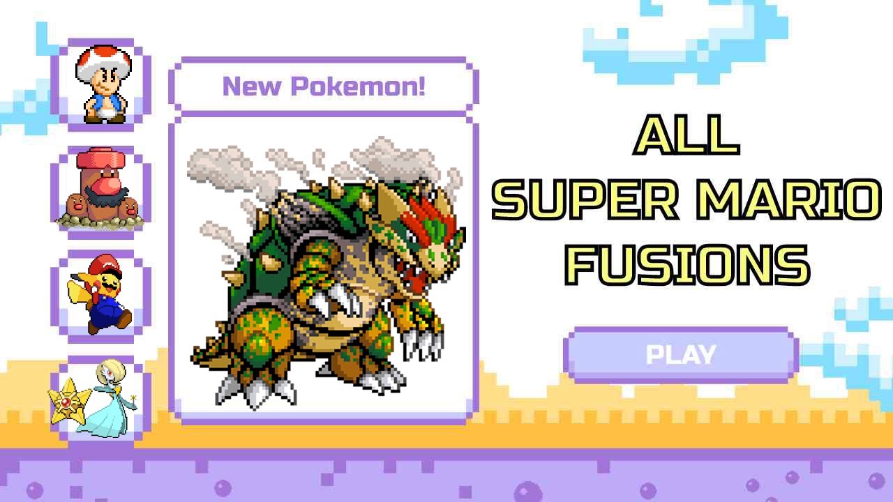 All Super Mario Fusions - Pokemon Infinite Fusion Cool Gaming ...