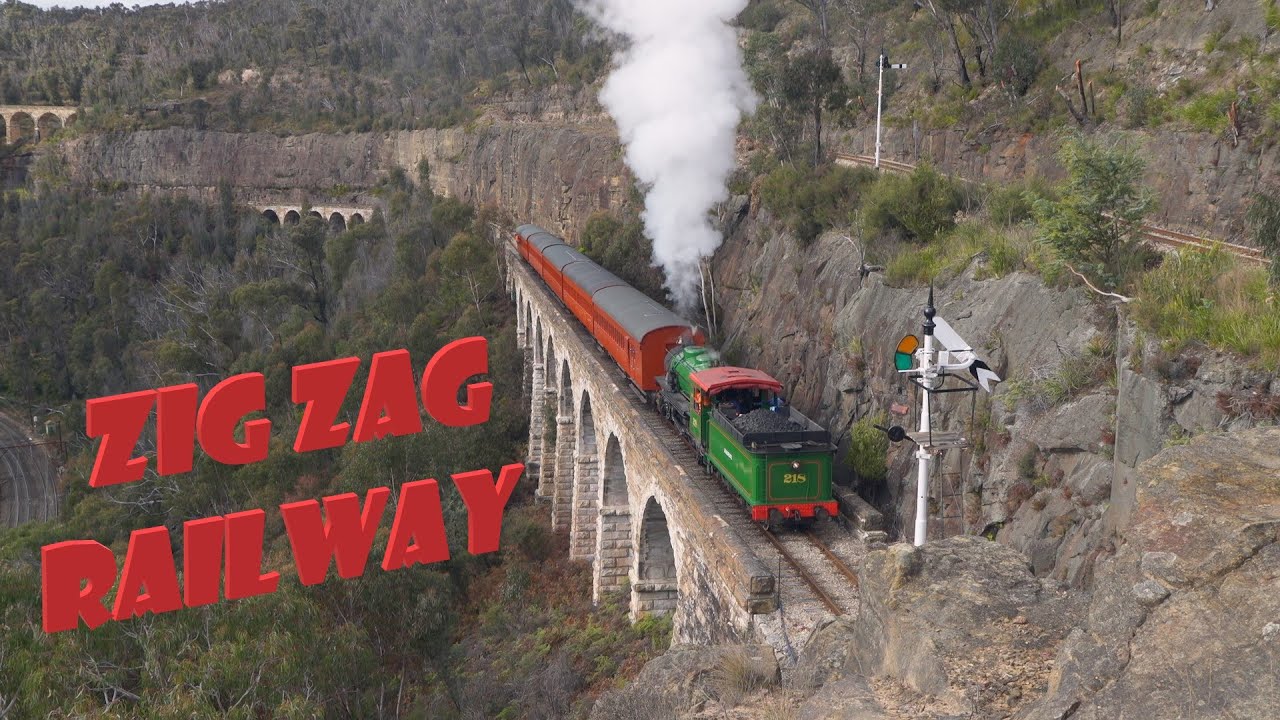 Zig Zag Railway: Baldwin Steam Locomotive 218a Training Run (includes ...