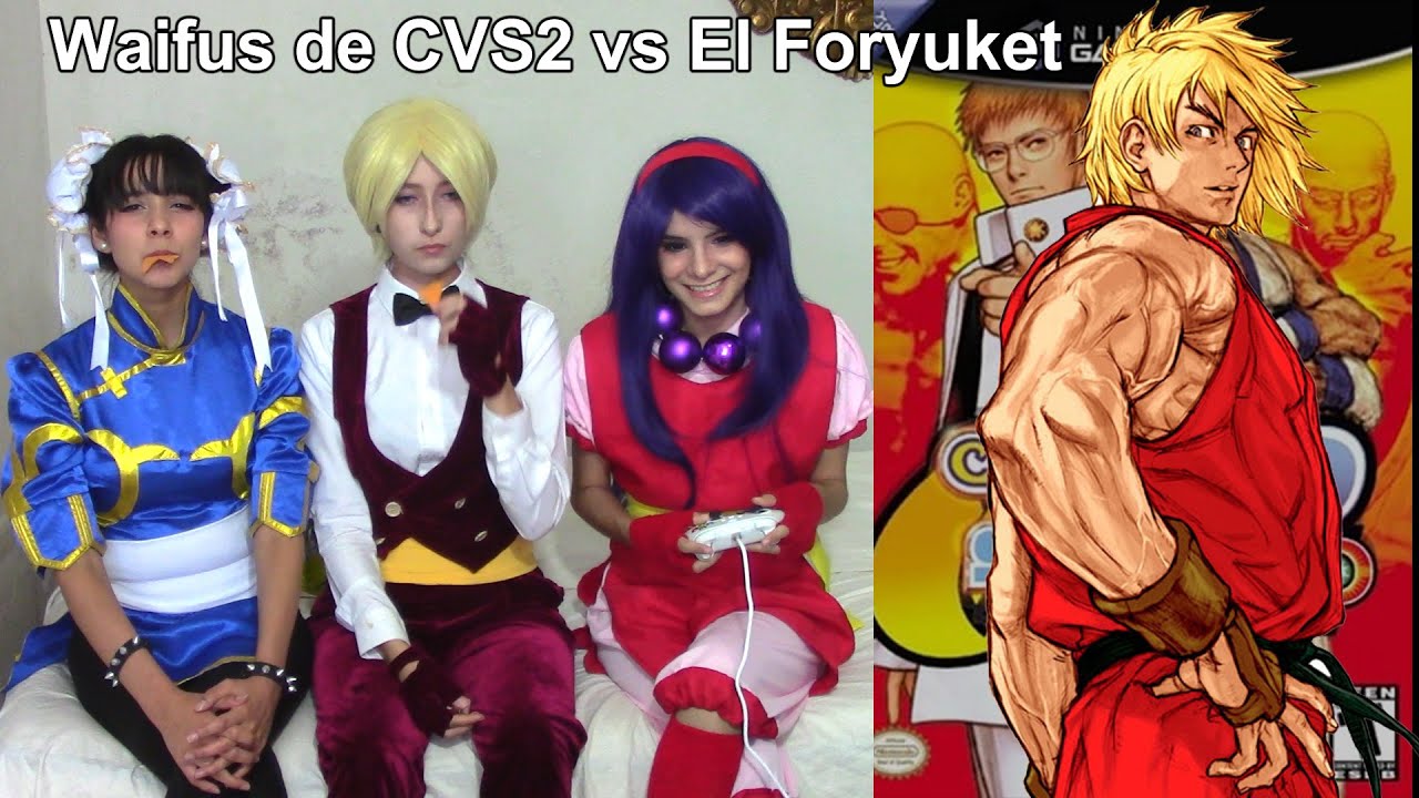 Cosplay Retas - King, Athena y Chun-Li vs Ken | CVS2 - YouTube