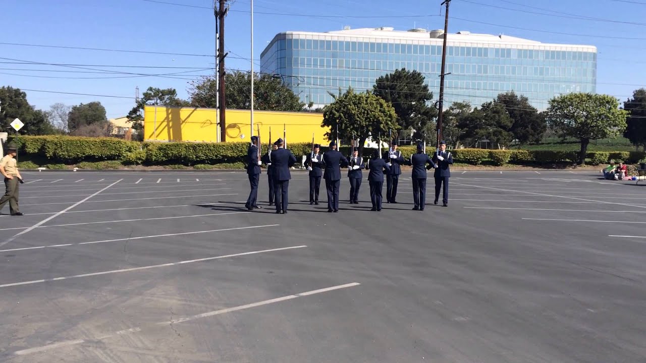 SCIDM 2014 Det 028 Rifle Team Exhibition - YouTube