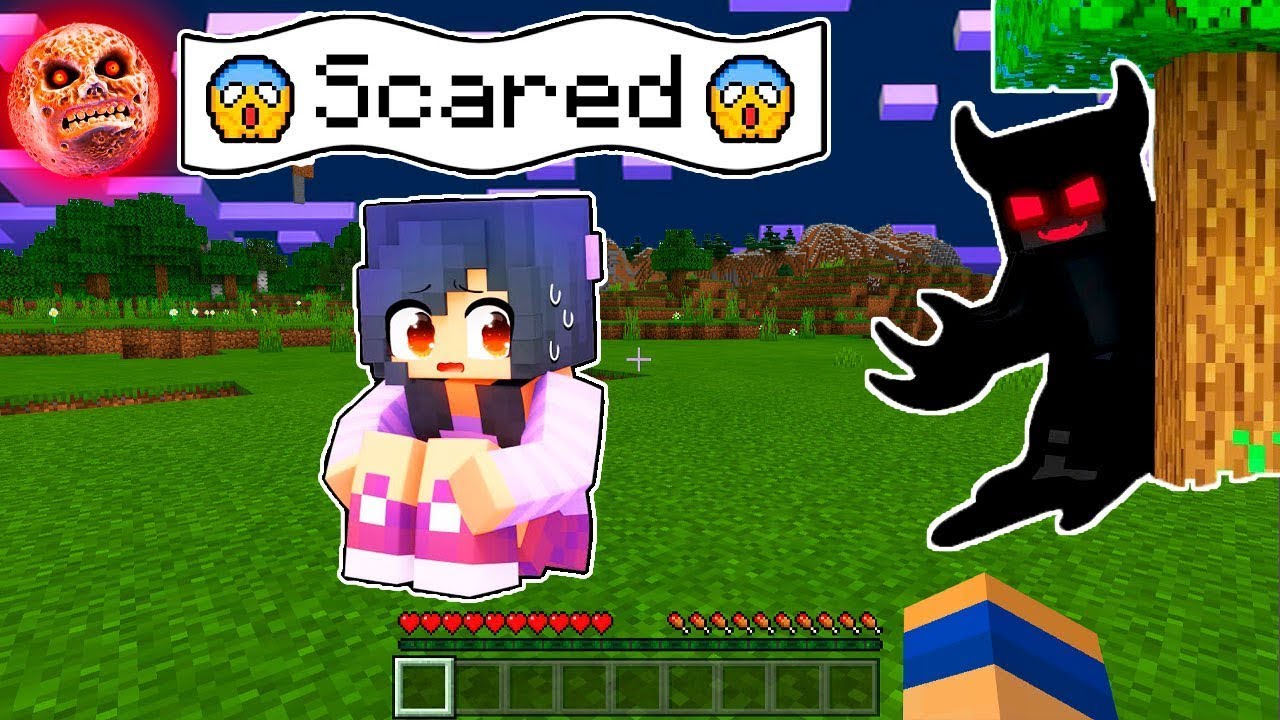 APHMAU SCARED In Minecraft! - YouTube